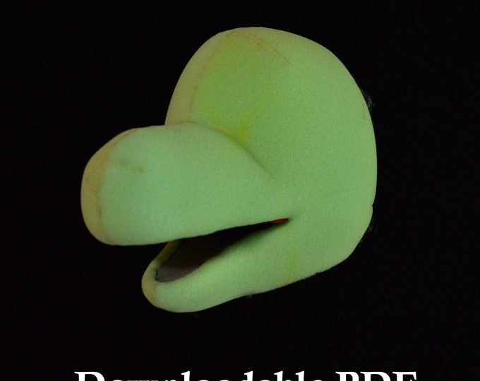 Animal Foam Puppet Head Pattern PDF - Etsy