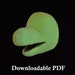 Animal Foam Puppet Head Pattern PDF - Etsy