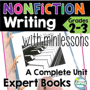 Nonfiction Writing Unit Expert Books 2nd Grade - Etsy