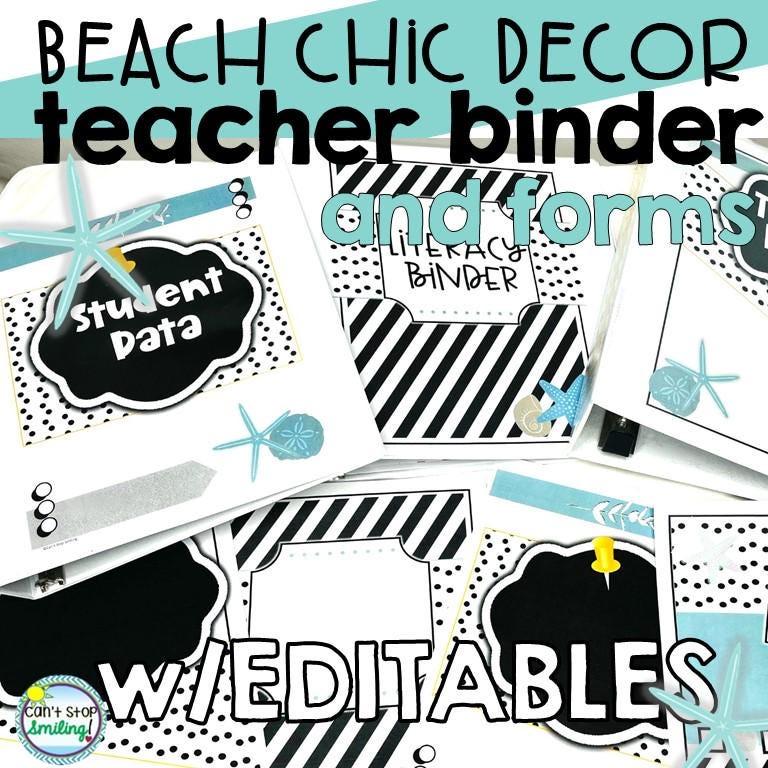 Classroom Decor Bundle in Beach Theme - Etsy
