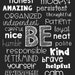 BOHO BLACK and WHITE Decor Classroom Posters Welcome Banners - Etsy