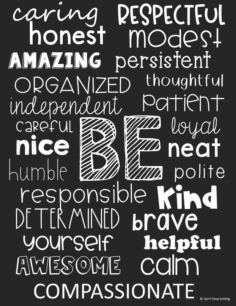 BOHO BLACK and WHITE Decor Classroom Posters Welcome Banners - Etsy