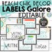 Classroom Decor Bundle in Beach Theme - Etsy