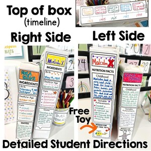 Black History Month Cereal Box Research Project - Etsy