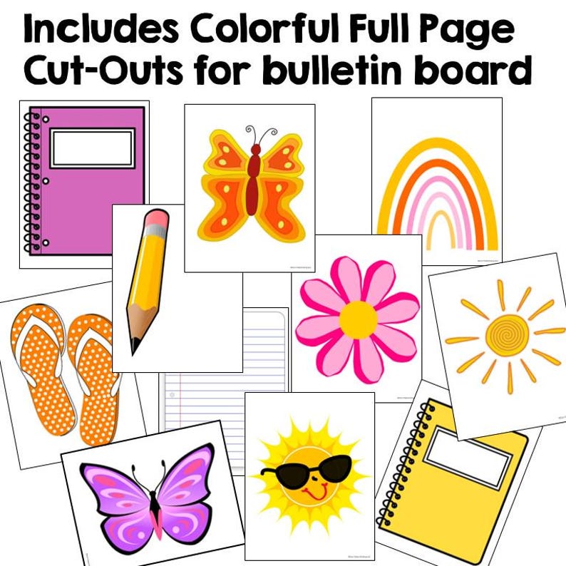 Welcome Back to School Bulletin Board SUNSHINE Theme - Etsy