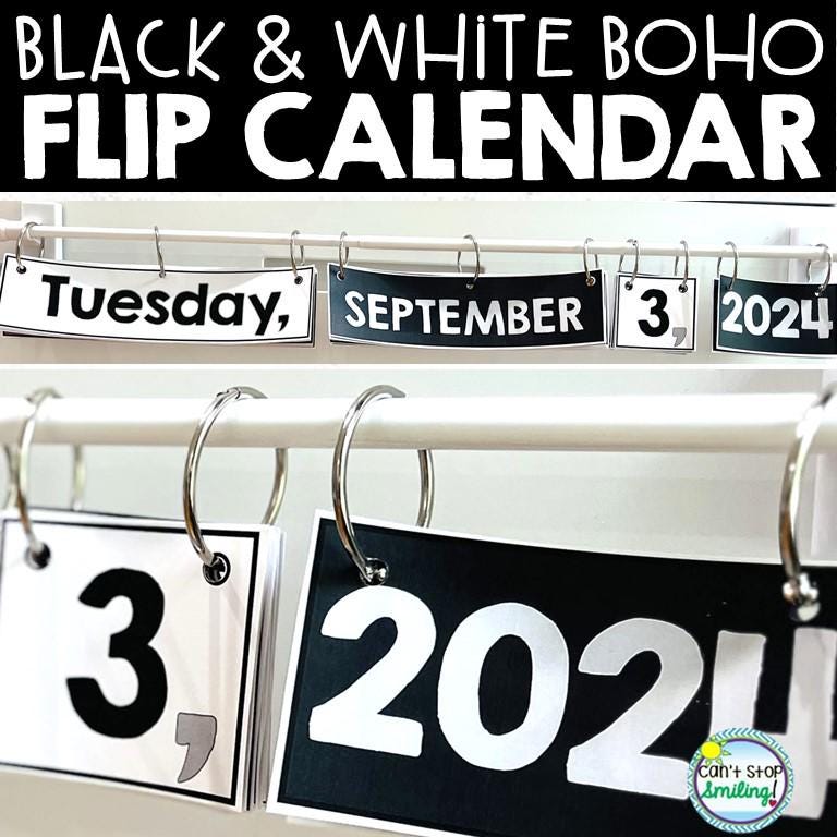 Black and White Classroom Decor BOHO Bundle - Etsy