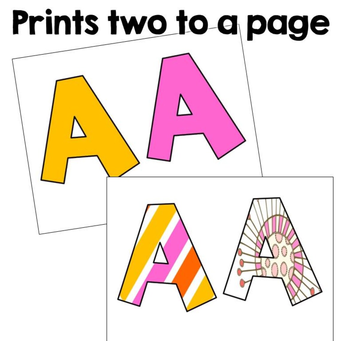 Bulletin Board Letters Sunshine Theme - Etsy