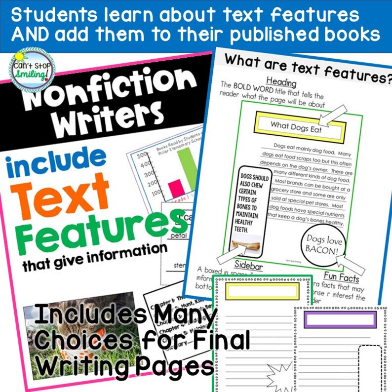 Nonfiction Writing Unit Expert Books 2nd Grade - Etsy
