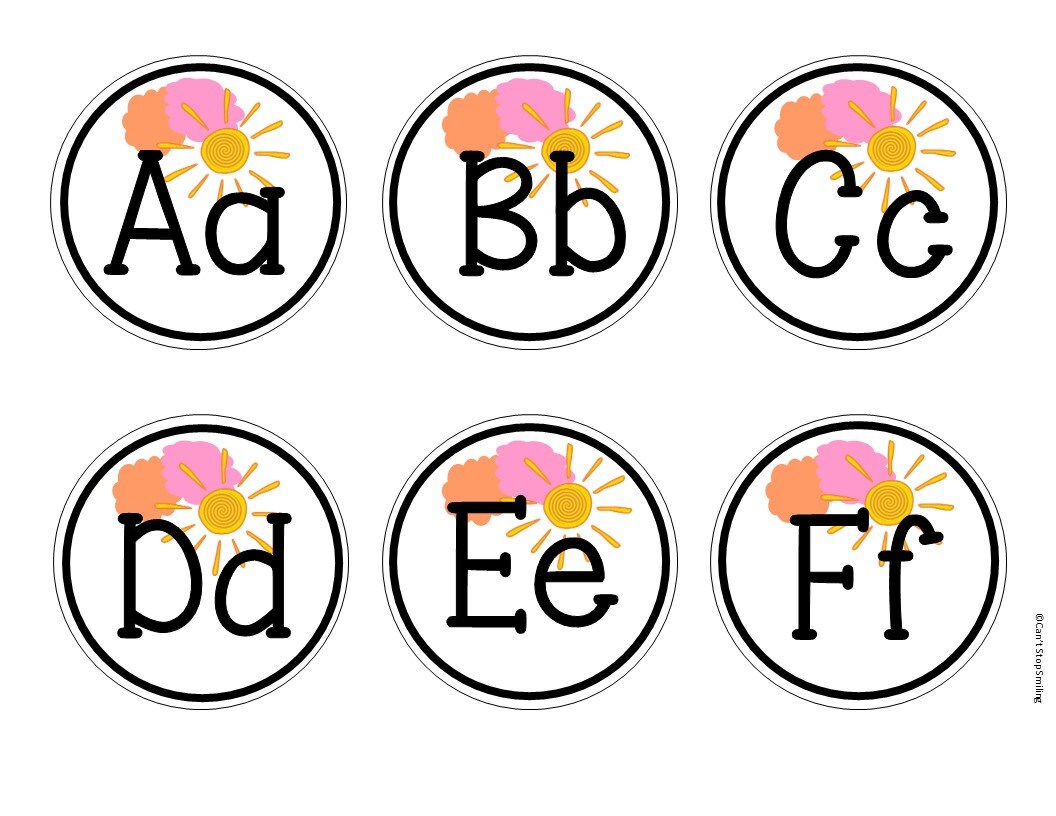 Morning Sunshine Classroom Decor EDITABLE WORD WALL With Banners - Etsy