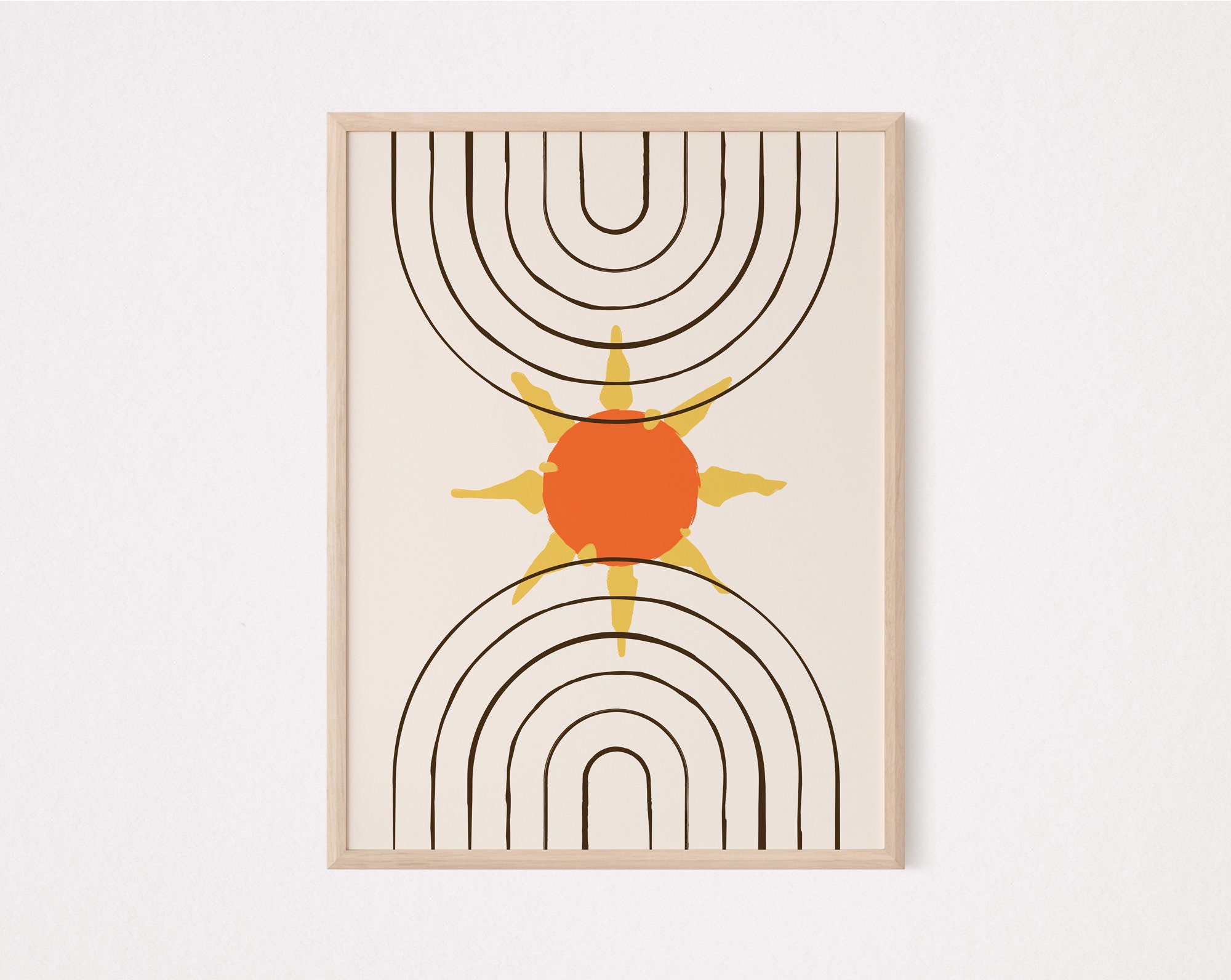 Solrock Poster | Shiny Solrock | Boho Wall Art | Modern Art ...