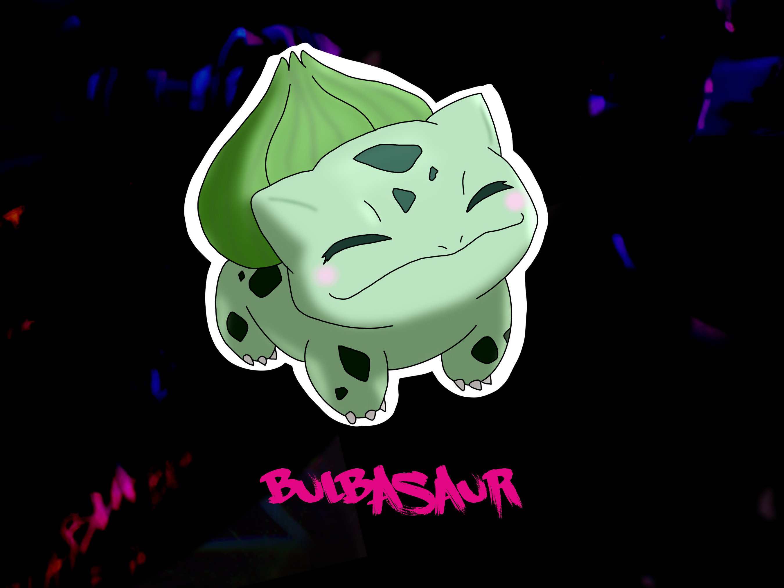Bulbasaur Pokemon Sticker - Etsy