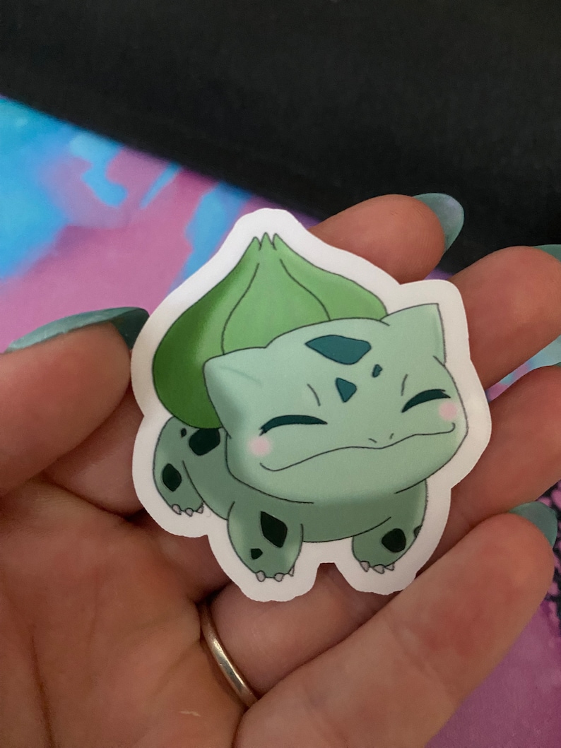 Bulbasaur Pokemon Sticker - Etsy