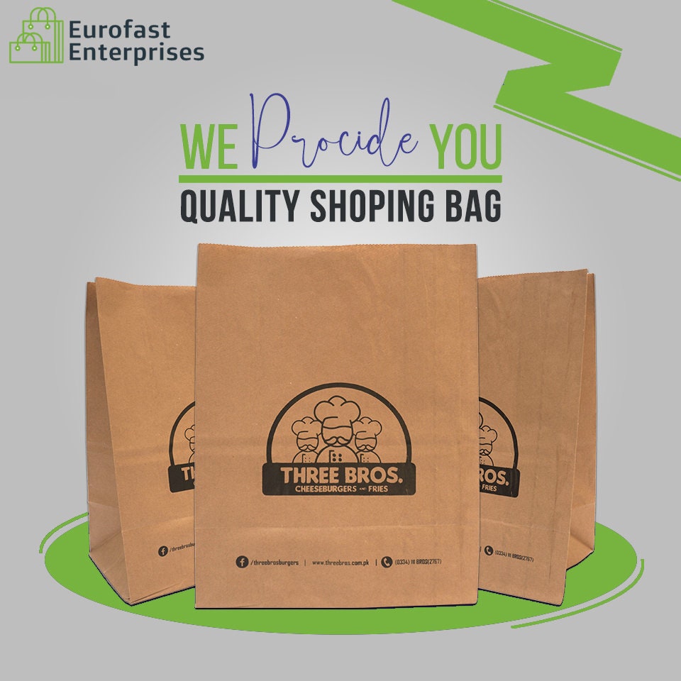 Brown Kraft Paper Bags Without Handles 70GSM Paper Bag - Etsy