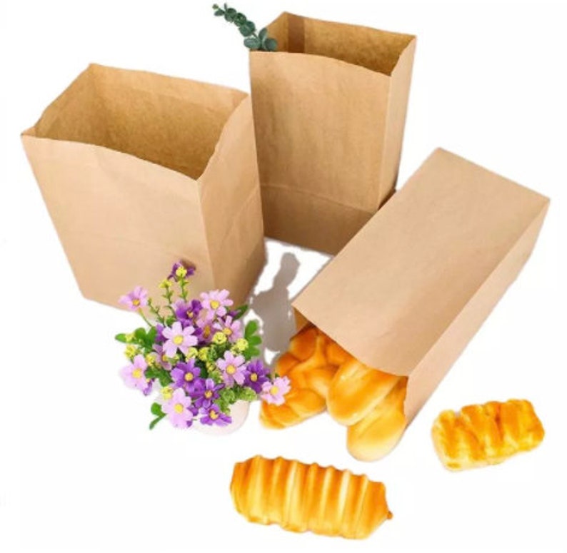 Brown Kraft Paper Bags Without Handles 70GSM Paper Bag - Etsy