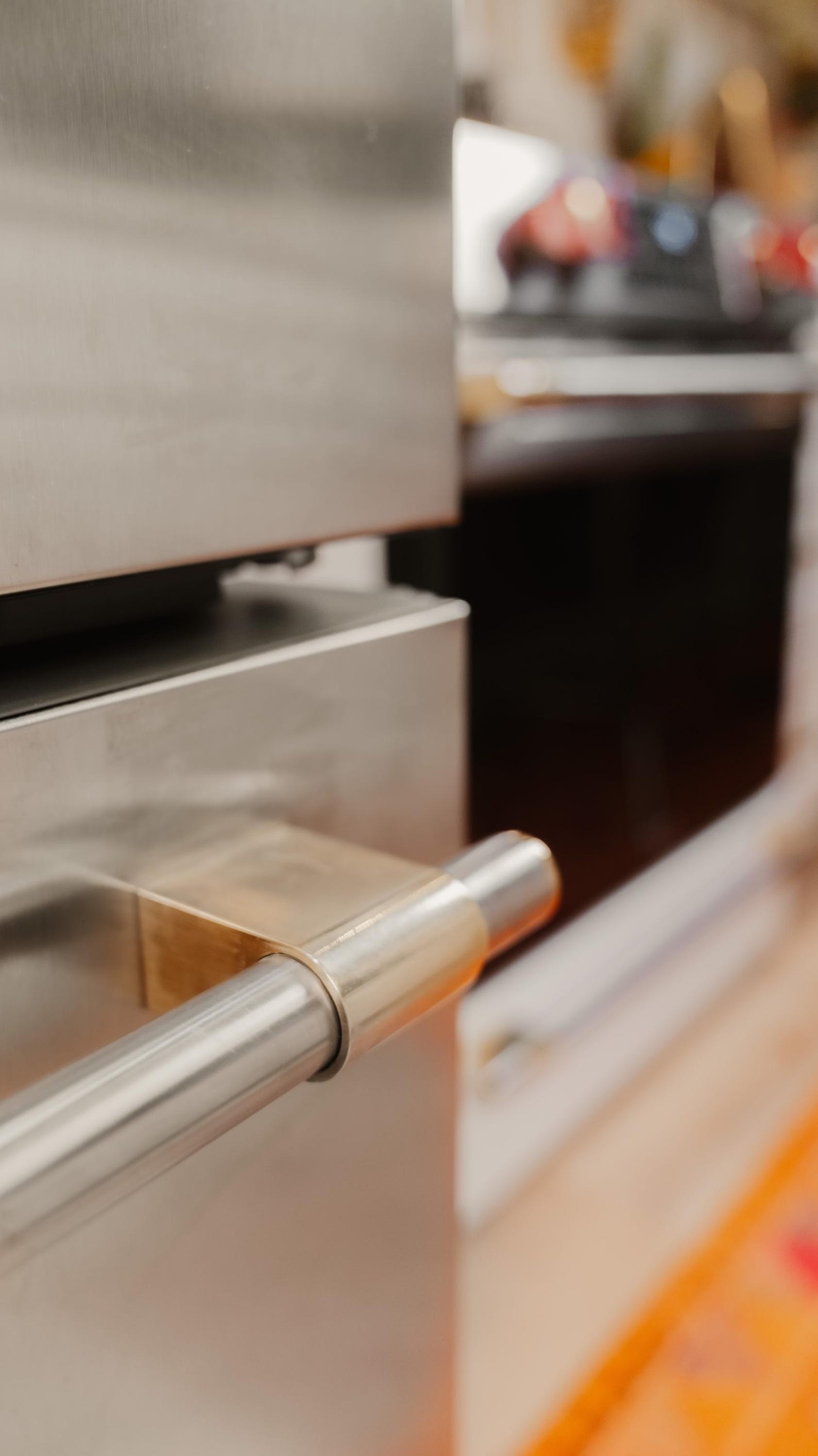 Stainless Steel and Brass Long Pull Handle Appliance Door Hardware ...