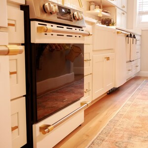 Long Pull Handle Appliance Door Hardware Stainless Steel Brass Kitchen ...