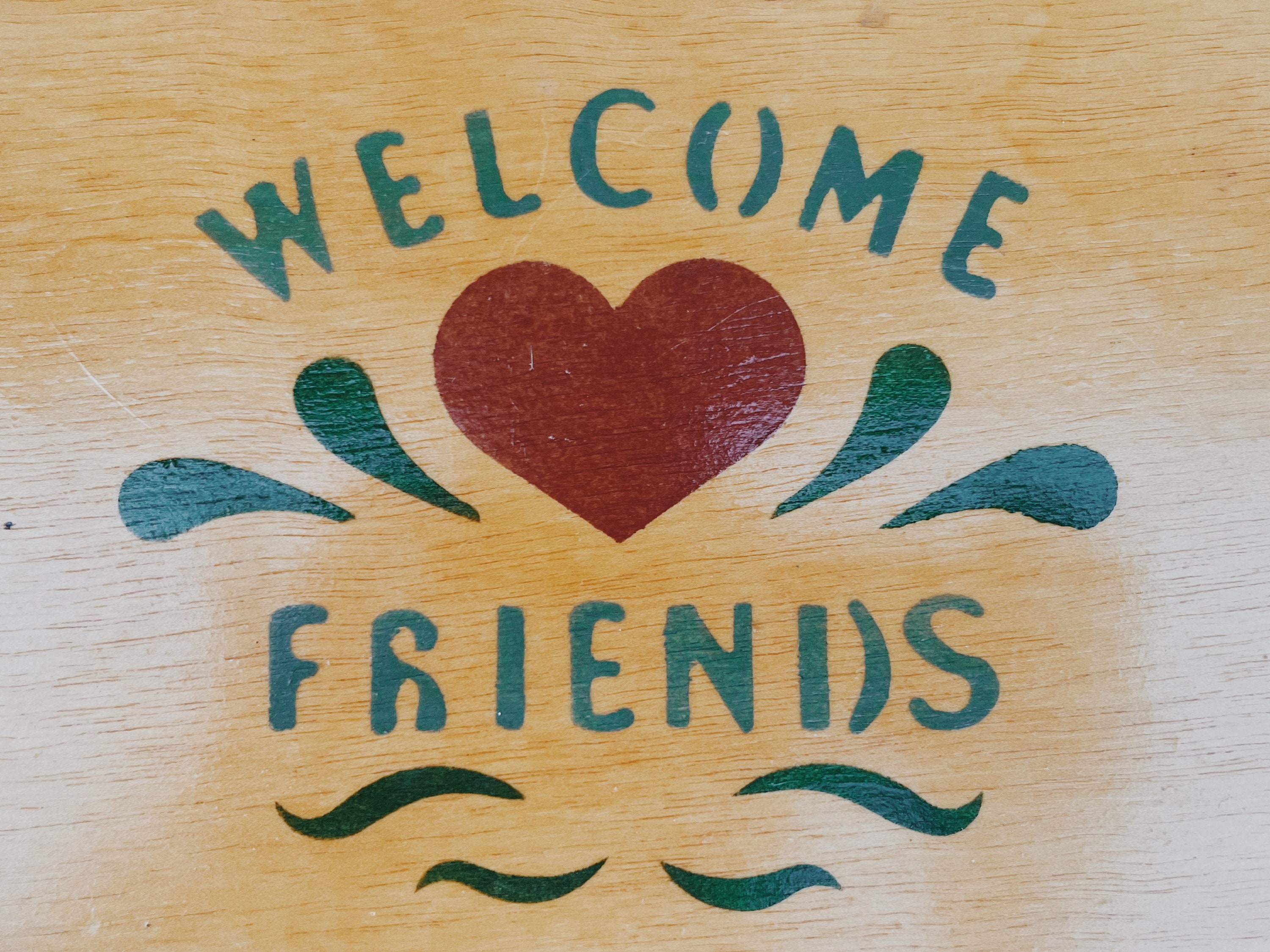 Welcome Friends Trays - Etsy