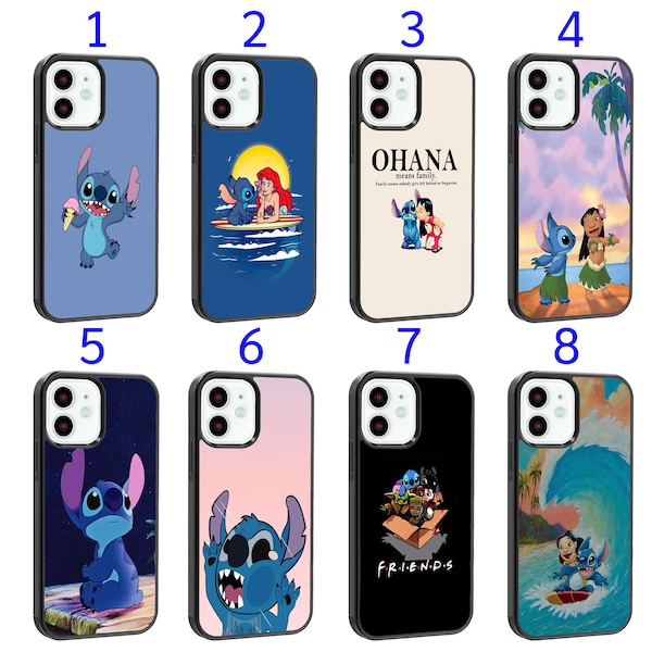 Silicone Lilo and Stitch Phone Case - Etsy