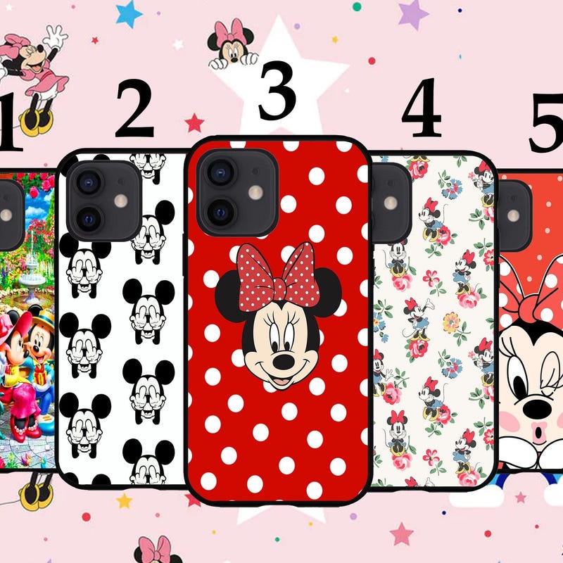 Minnie Mouse iPhone Case - Etsy