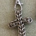 Cross Pendant Chain Mail Cross Pendant Handmade Chainmail Pendant ...