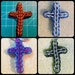 Cross Pendant Chain Mail Cross Pendant Handmade Chainmail Pendant ...