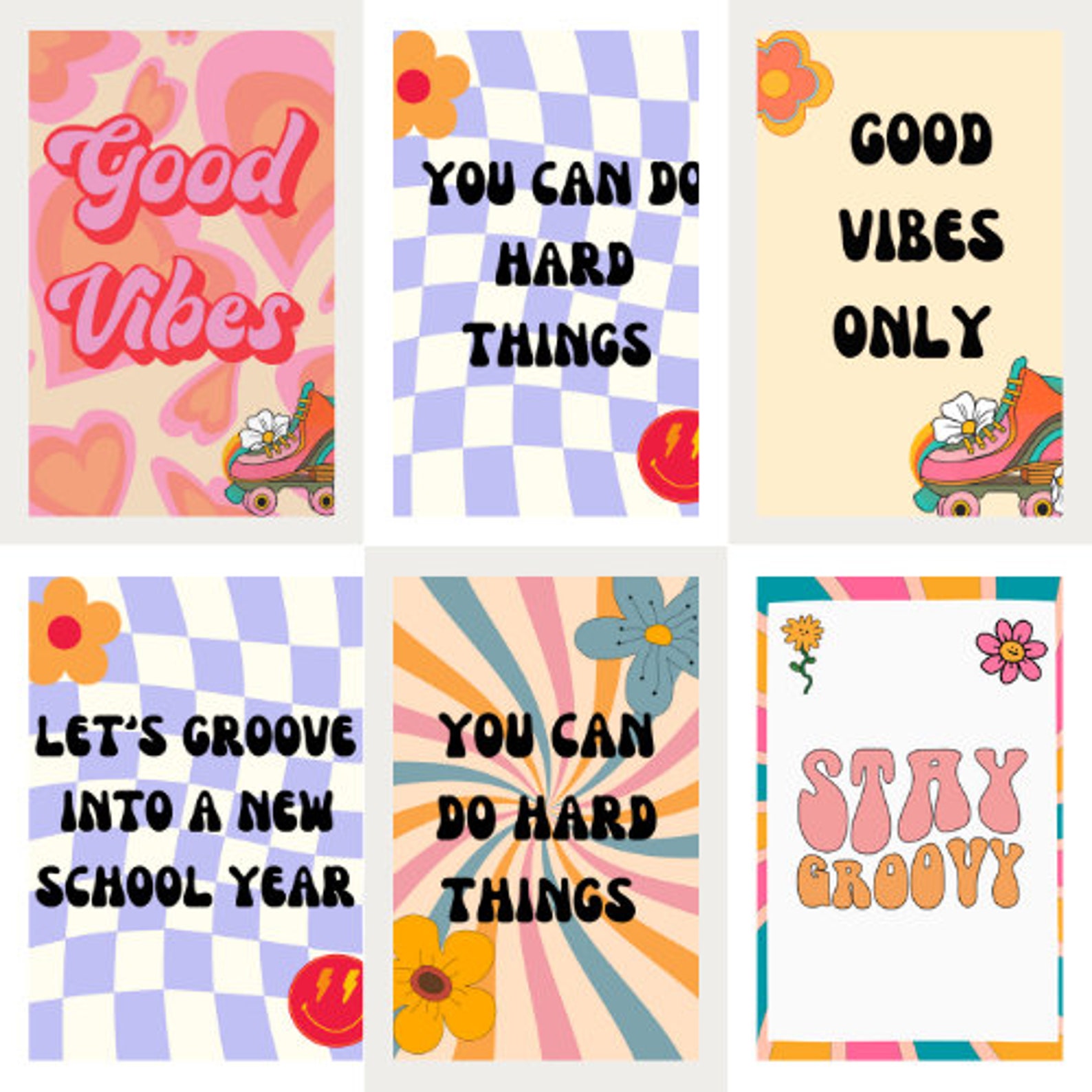 Groovy Classroom Poster Pack | Groovy Classroom Decor | Classroom ...