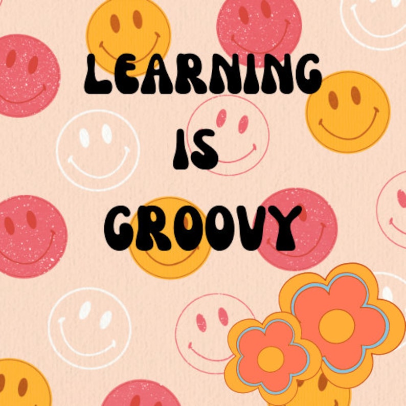 Groovy Classroom Poster Pack | Groovy Classroom Decor | Classroom ...