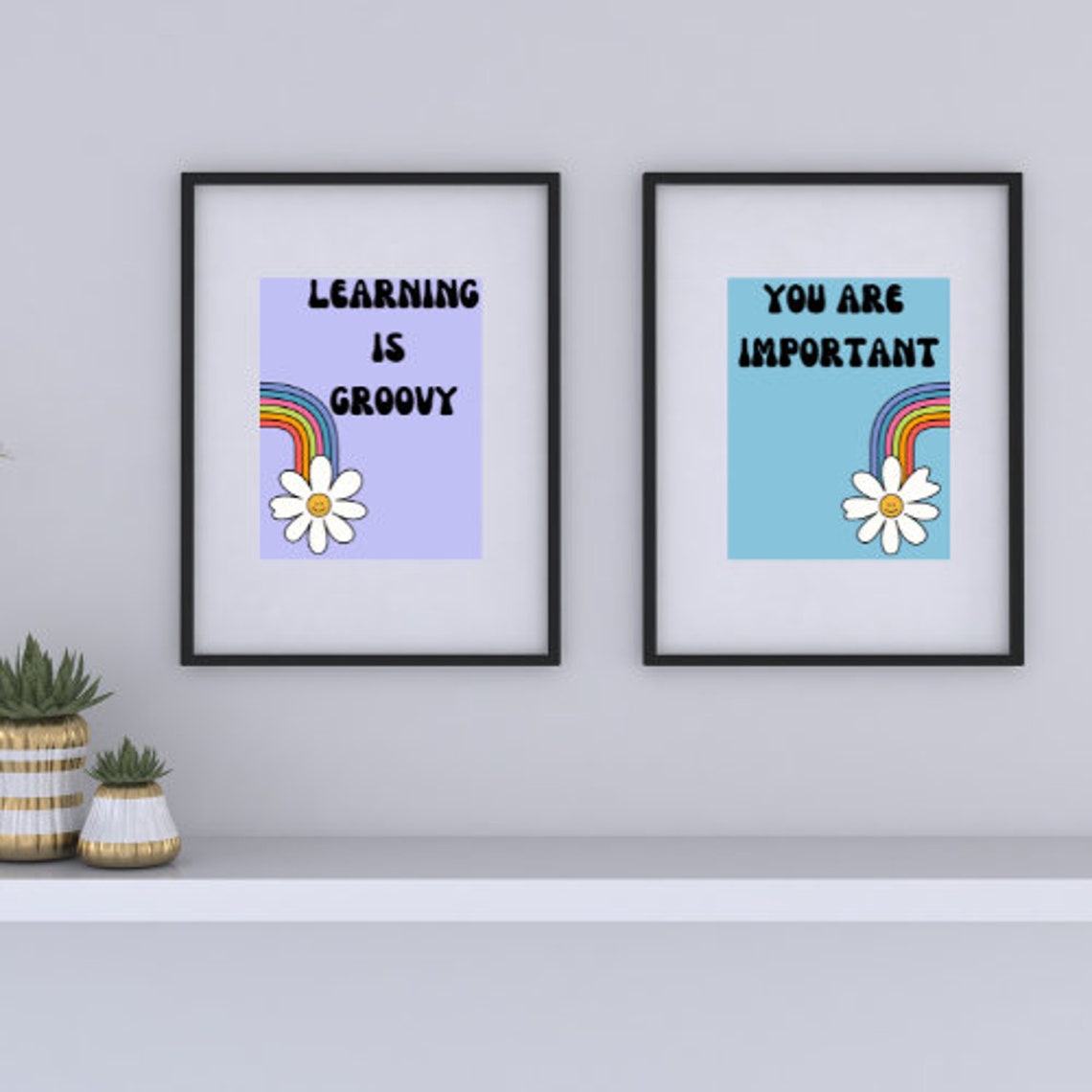 Groovy Classroom Poster Pack | Groovy Classroom Decor | Classroom ...