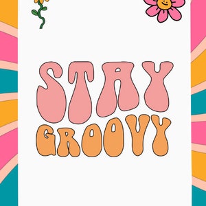 Groovy Classroom Poster Pack | Groovy Classroom Decor | Classroom ...