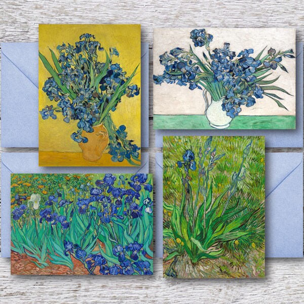 Famous Paintings Note Cards - Etsy