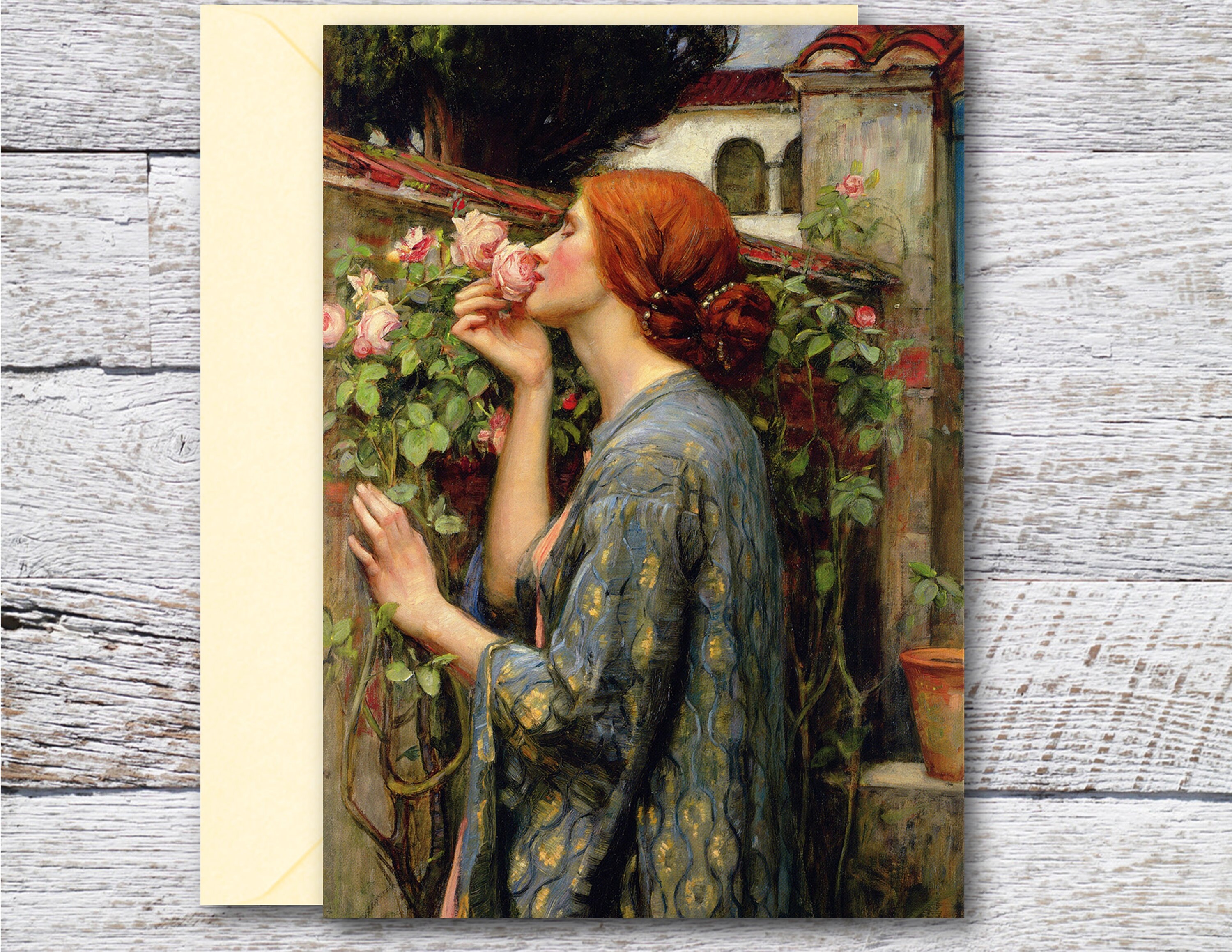 Waterhouse Collection, 6 Printable Fine Art Cards of Famous Oil ...