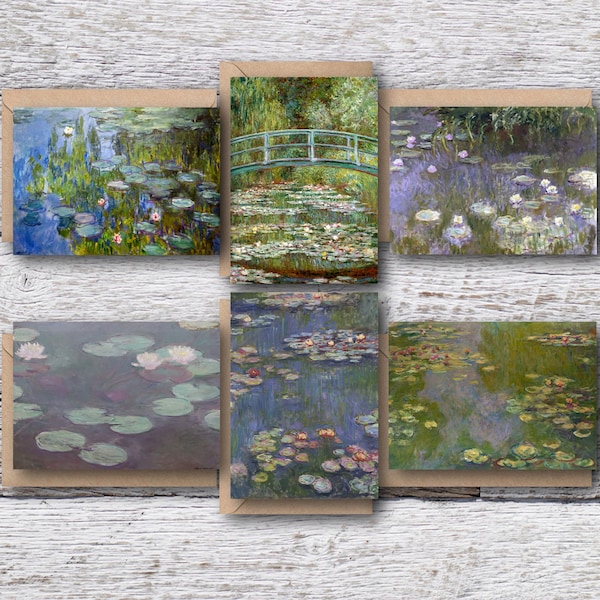Monet Greeting Cards - Etsy