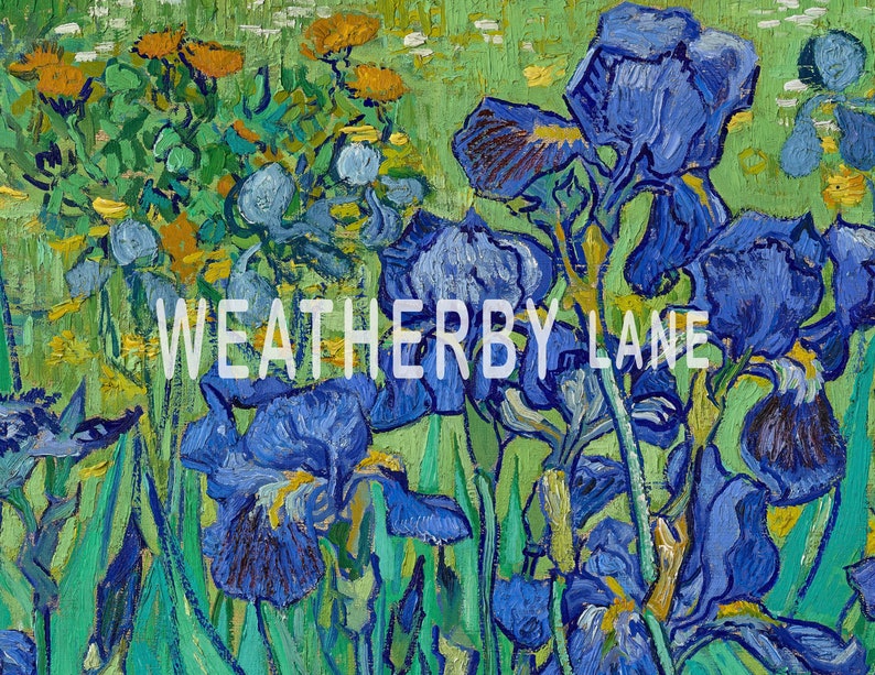 Irises by Van Gogh, Printable Wall Art of Famous Van Gogh Painting of ...
