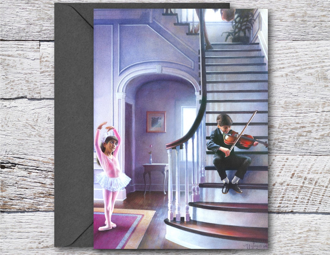 The Moose by Mark Weatherby, Printable Blank Greeting Card of Painting ...