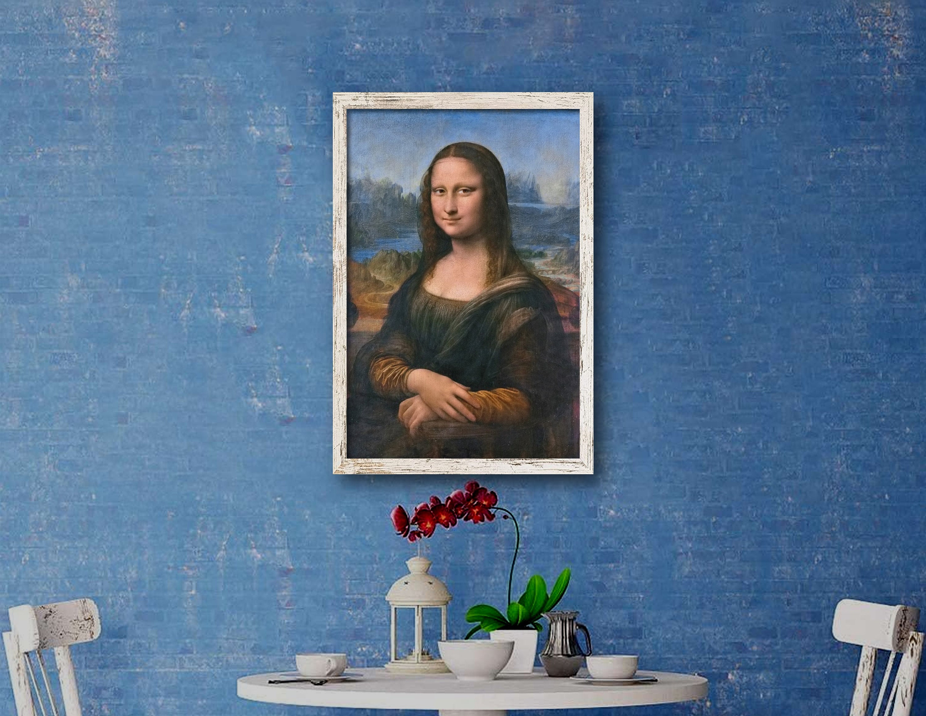 The Mona Lisa by Leonardo Da Vinci, Printable Wall Art of Famous ...