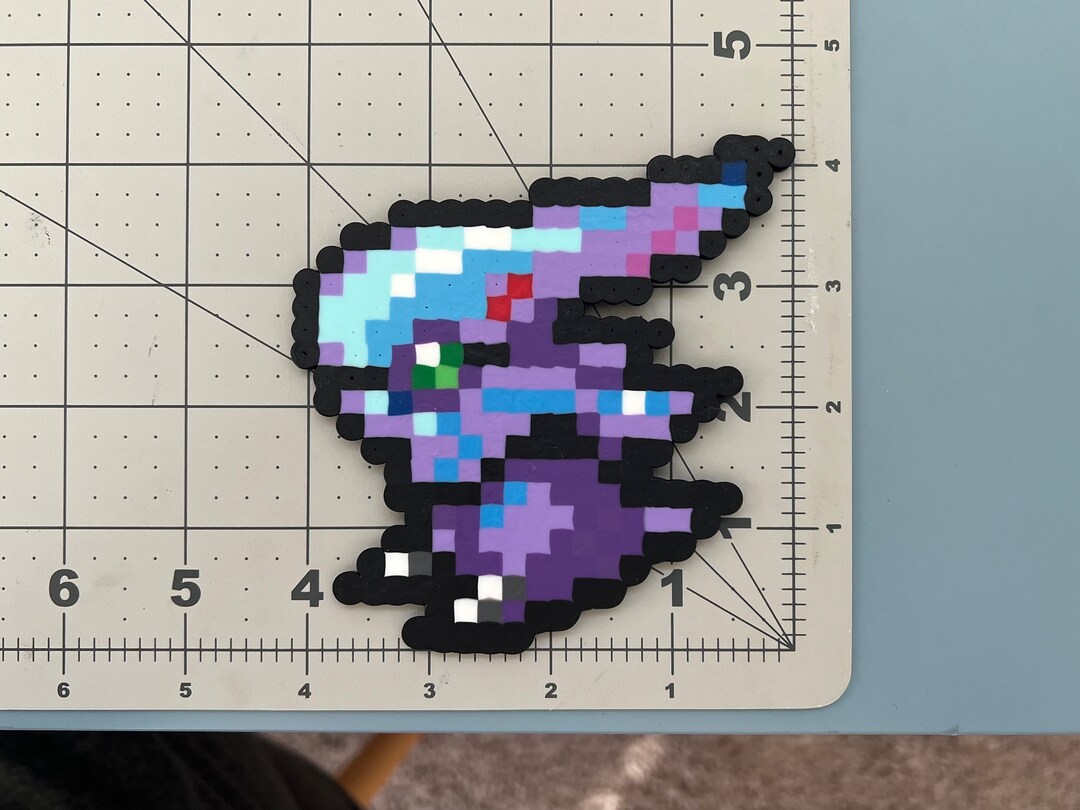 Golden Sun Wind Djinn Perler Bead Pixel Art Sprite, Jupiter Djinn ...