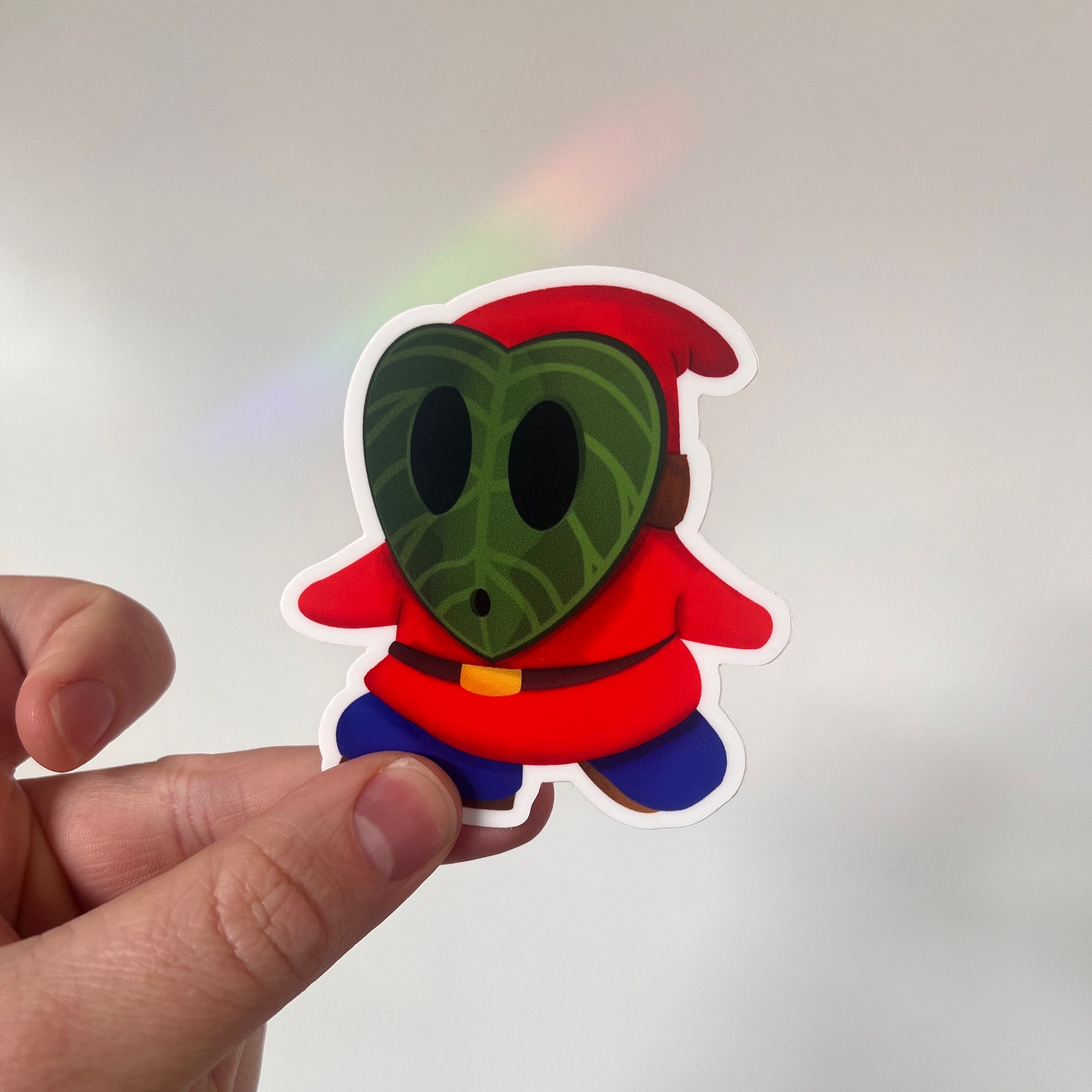 3 Shy Guy Korok Mask Sticker Mario Shy Guy Sticker Mario Zelda Gamer ...