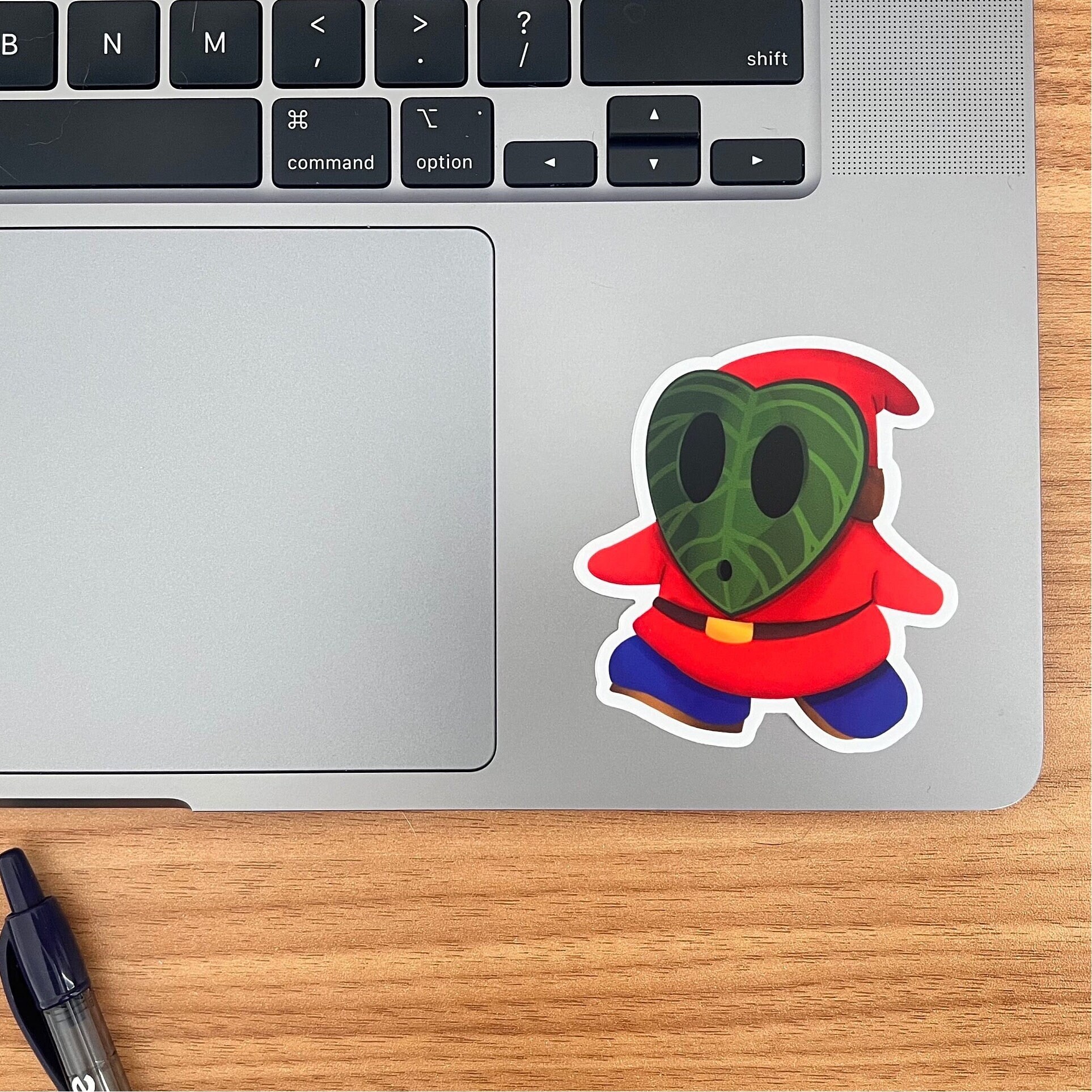 3" Shy Guy Korok Mask Sticker | Mario Shy Guy Sticker | Mario + Zelda ...
