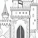 Book2 - 26 Princess Castle Coloring Pages! - Princess Castle Printable ...