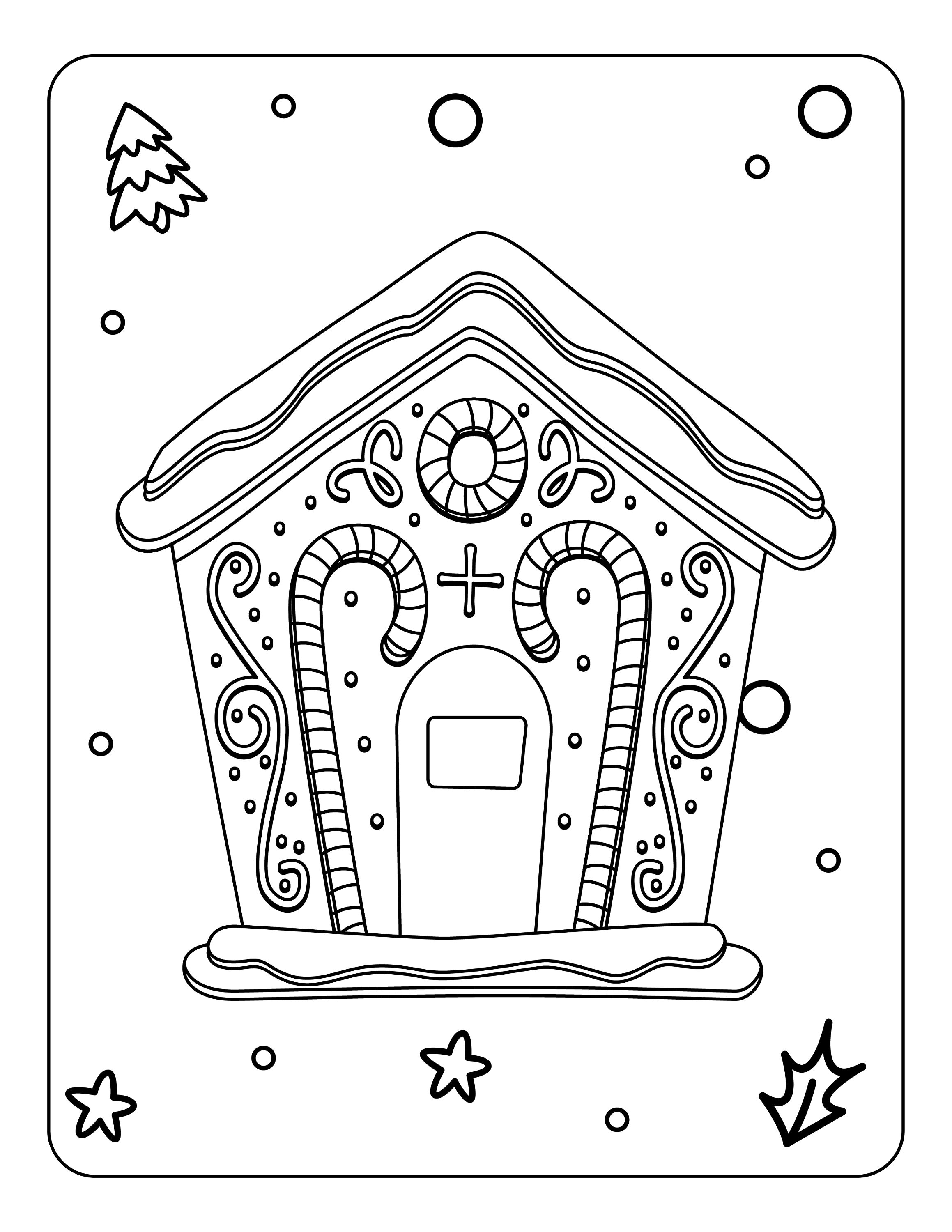 23 Page Christmas Printable Book - Christmas Coloring Pages - Christmas ...