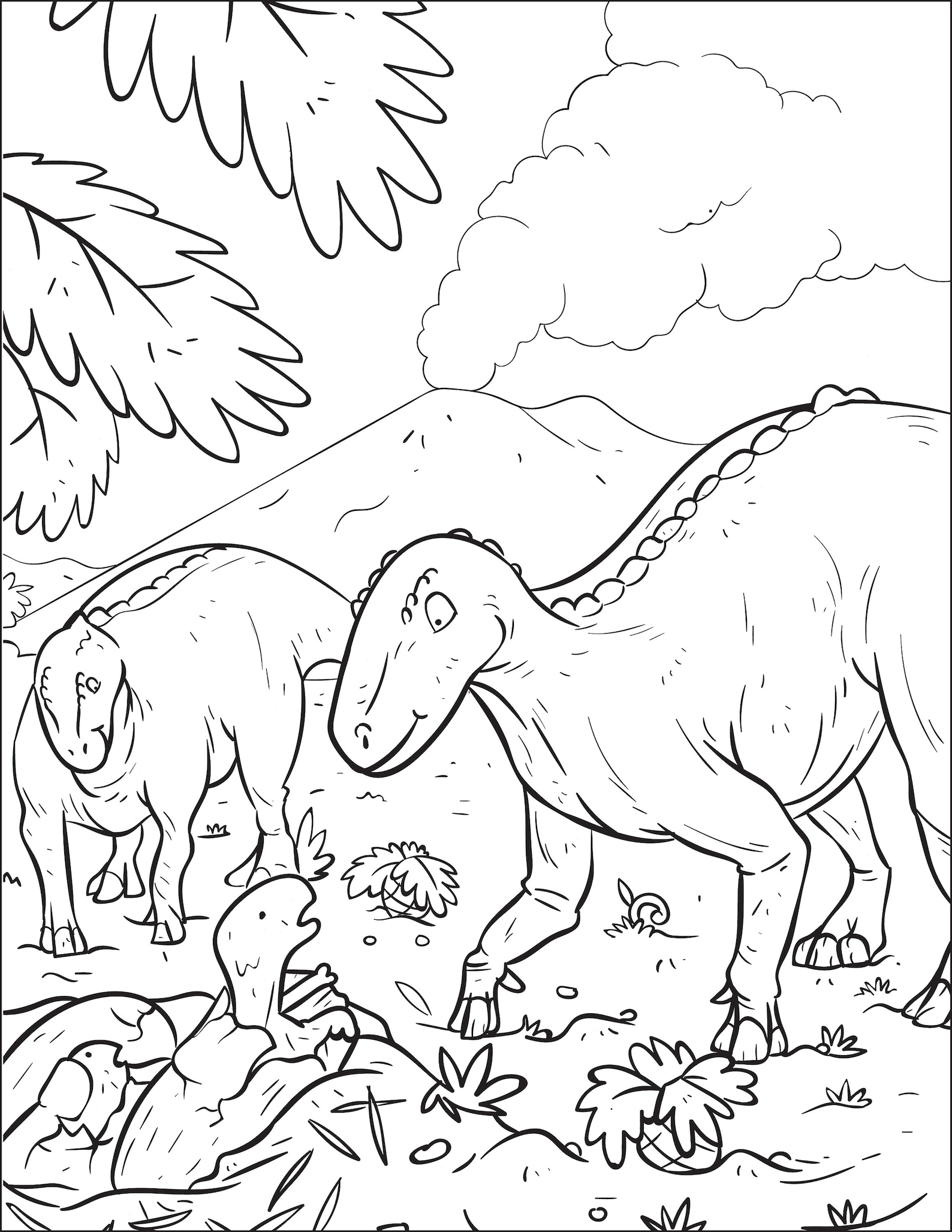 30 Dinosaur Coloring Pages for Kids! - Dinosaur Printable Book ...