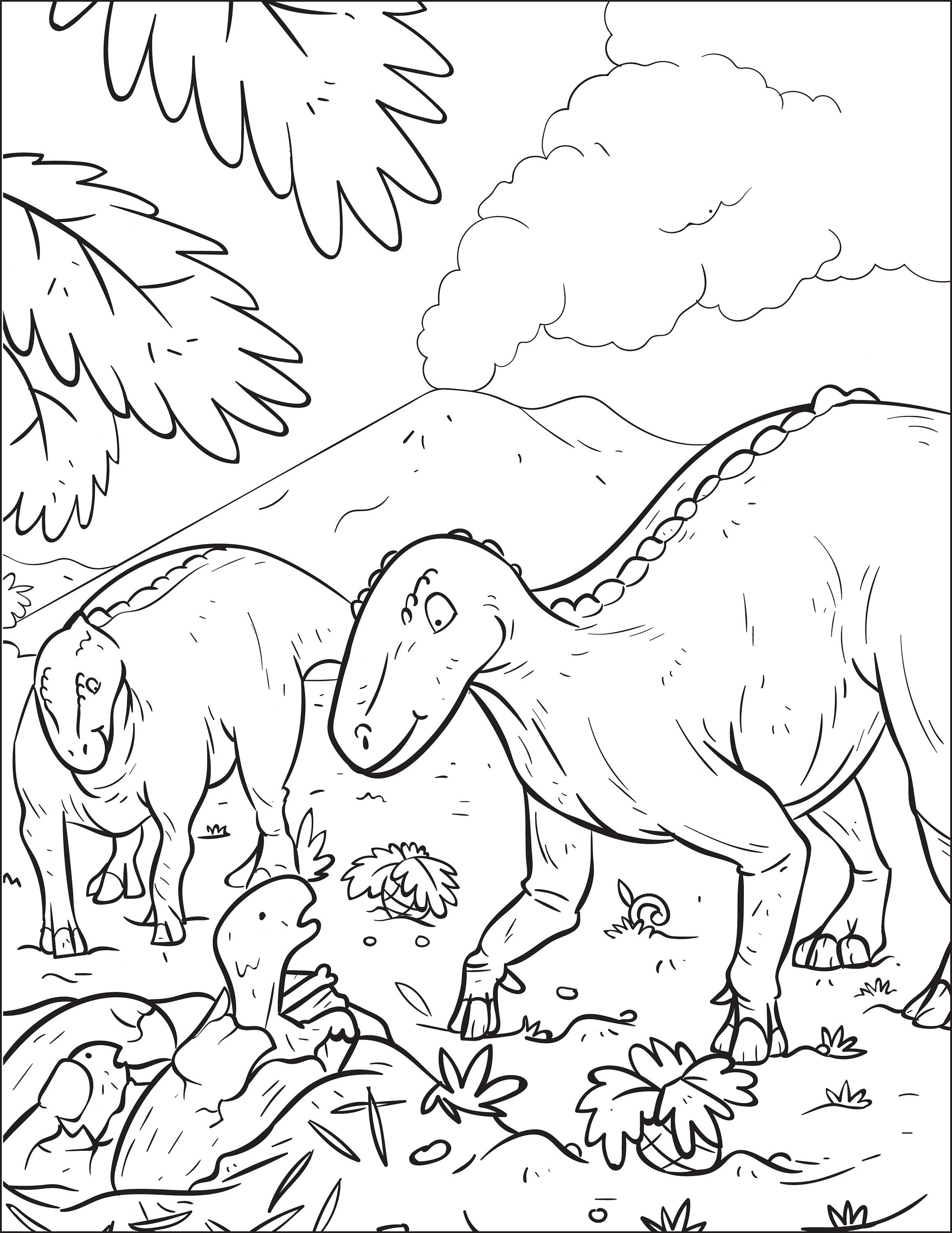 30 Dinosaur Coloring Pages for Kids! - Dinosaur Printable Book ...