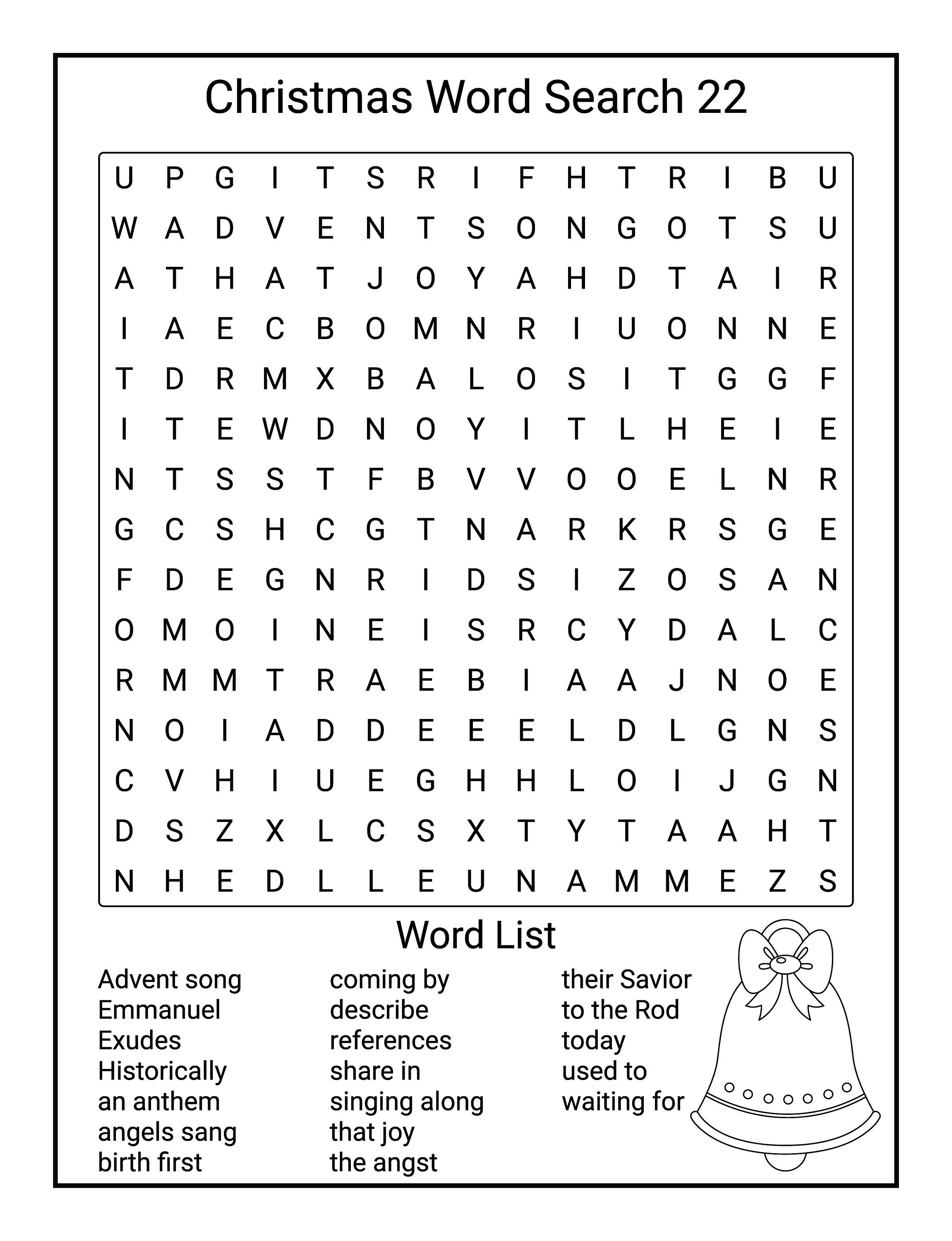 25 Christmas Word Search Pages! - Great Christmas Activity for the Kids ...