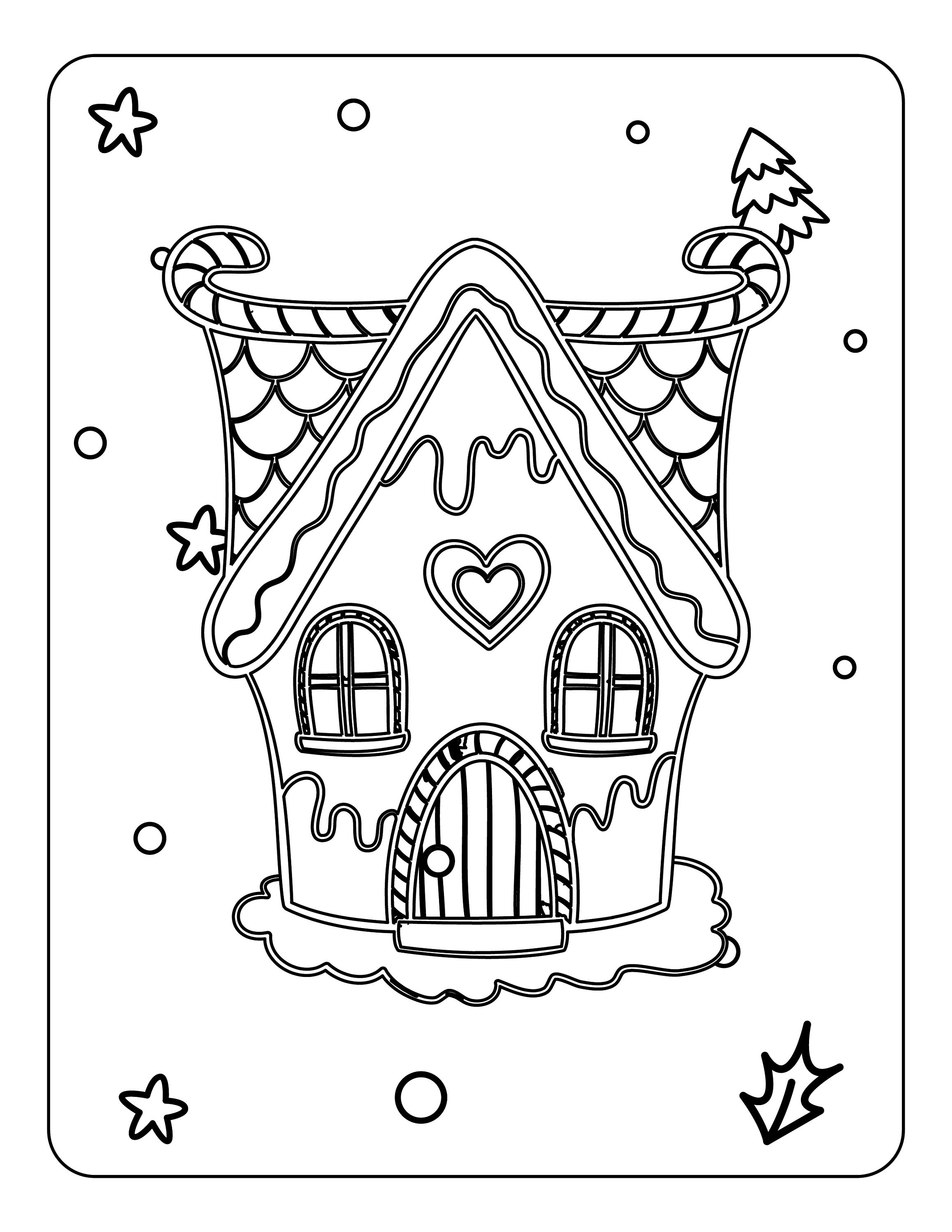 23 Page Christmas Printable Book - Christmas Coloring Pages - Christmas ...