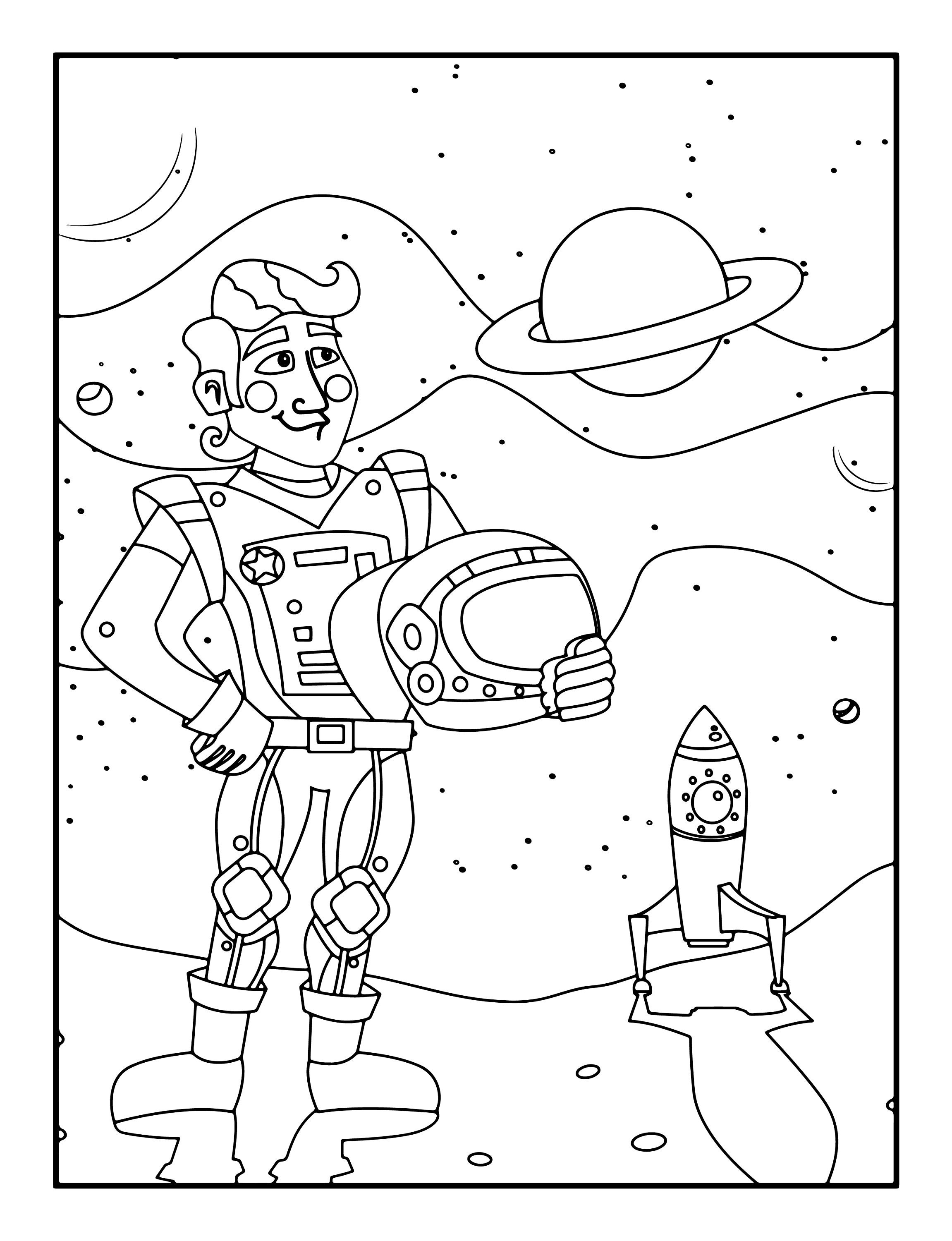 25 Space Coloring Pages! Planet Printable Book - Kids Coloring Pages ...