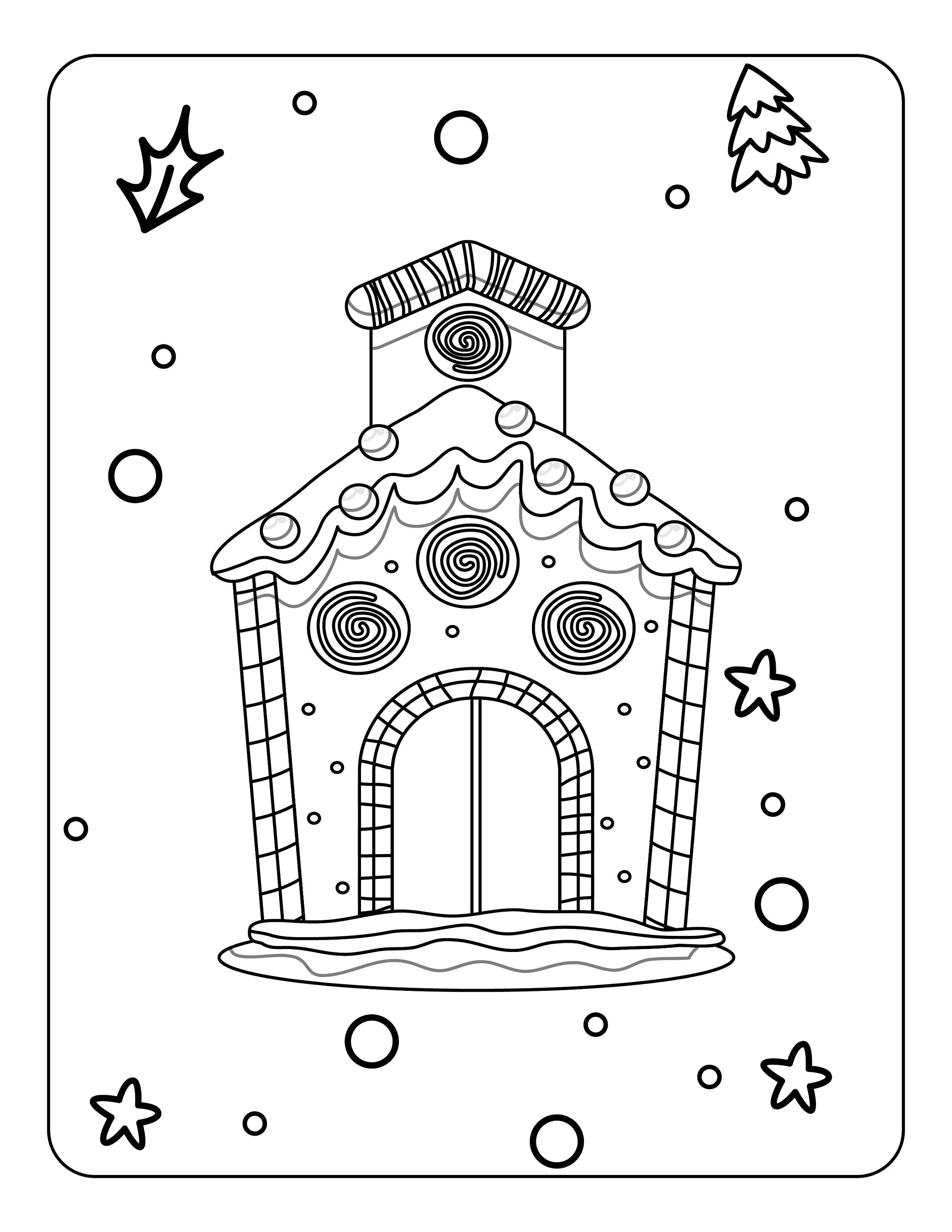 23 Page Christmas Printable Book - Christmas Coloring Pages - Christmas ...