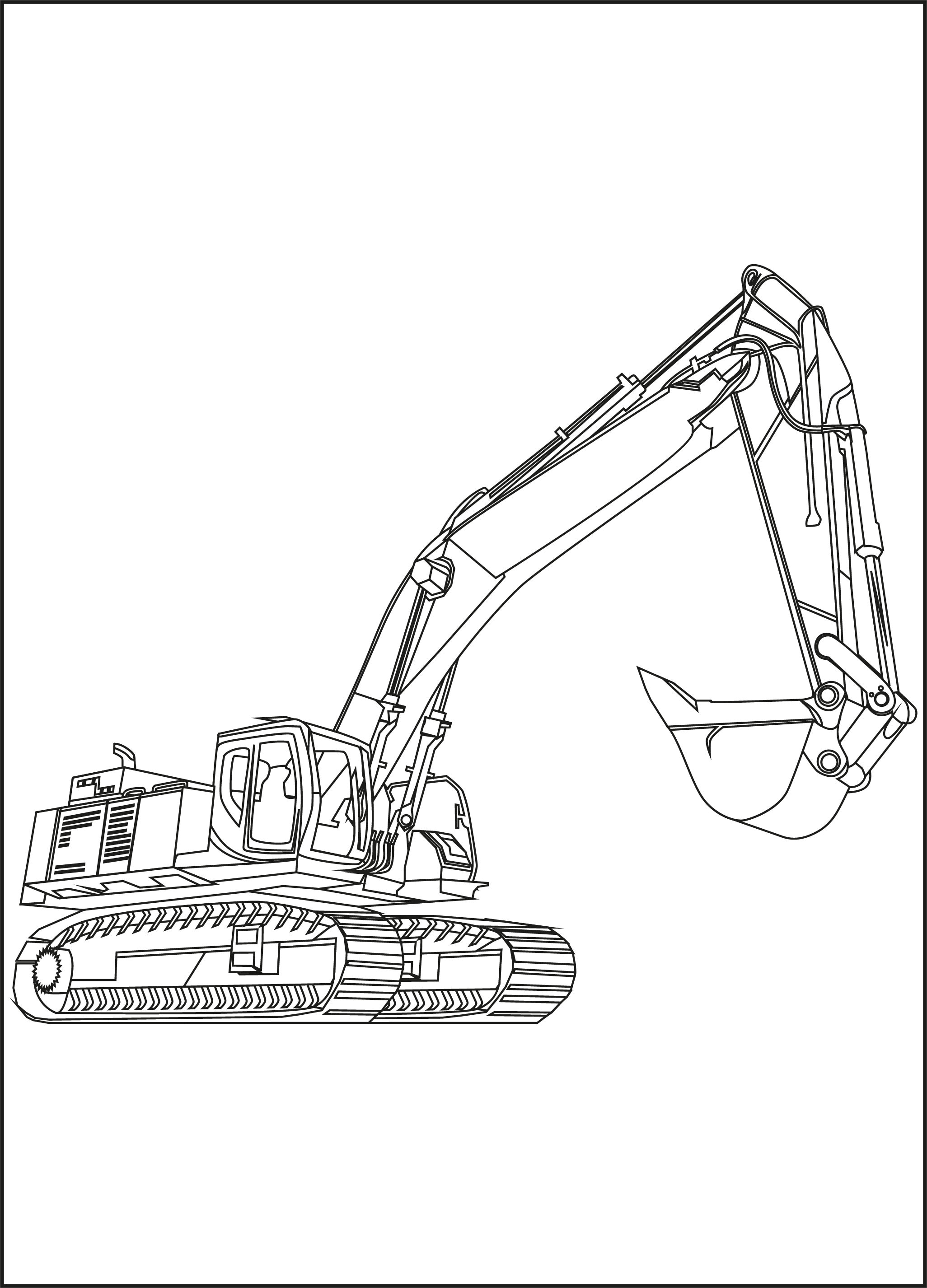 30 Construction Truck Coloring Pages! - Construction Truck Printable Book - Digital Download ...