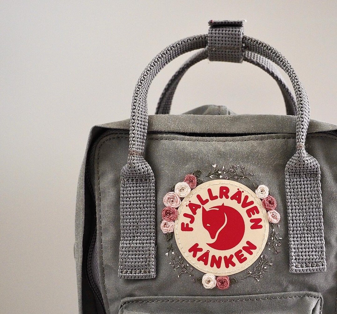 Kånken Embroidery: Blossom Wreath - Stellar Floral Design/ Custom ...