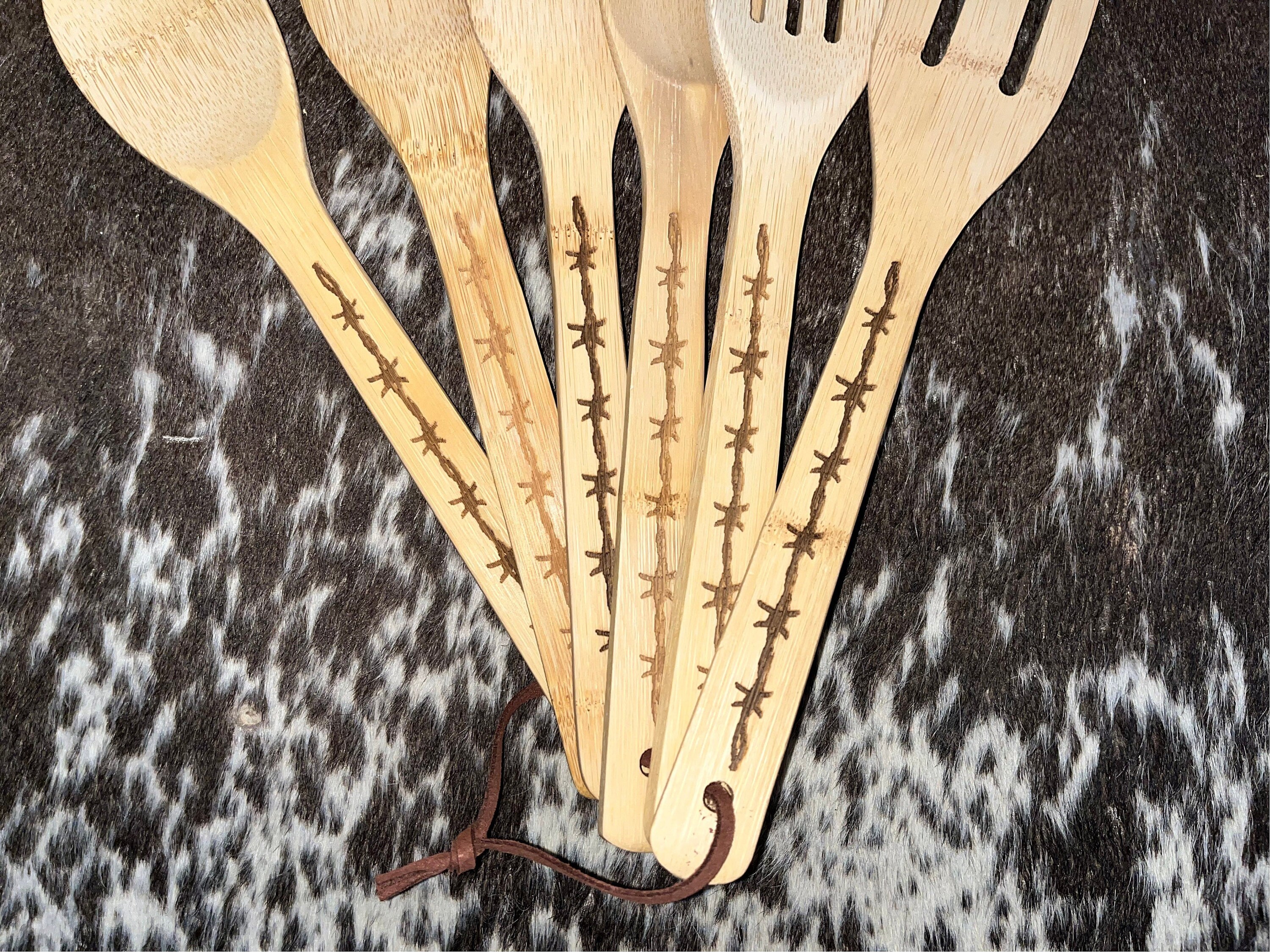 Western Wooden Spoons | Western Spoons | Aztec Spoons | Branded Spoons ...