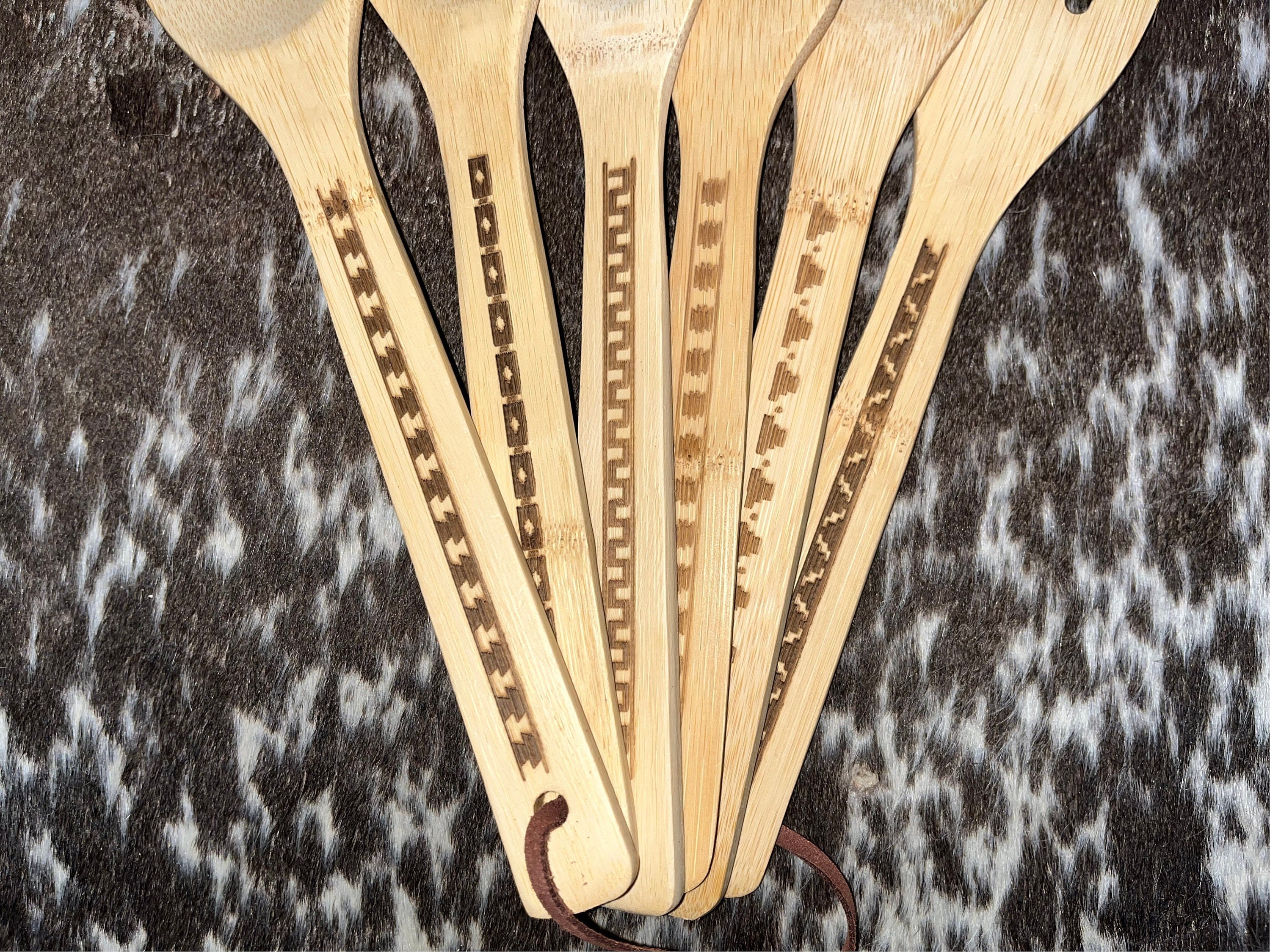 Western Wooden Spoons | Western Spoons | Aztec Spoons | Branded Spoons ...
